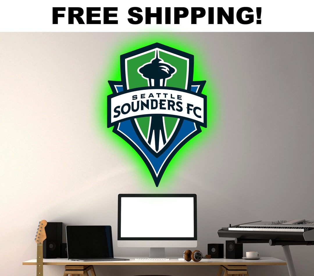Color Changing Seattle Sounders Sign Sounders Birthday Gift - Etsy