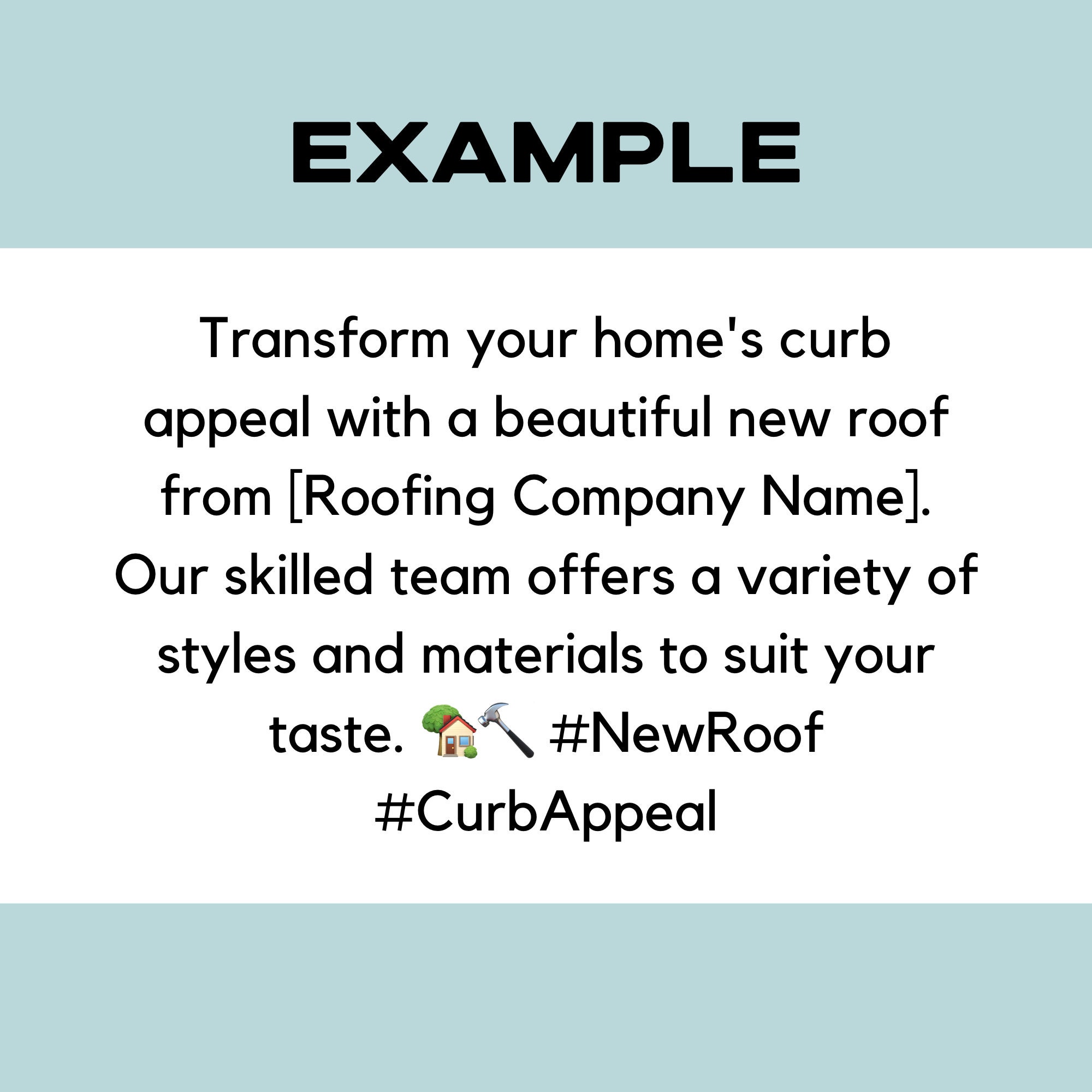 16 Top-tier Roofing Social Media Posts for Roofing Companies - Etsy