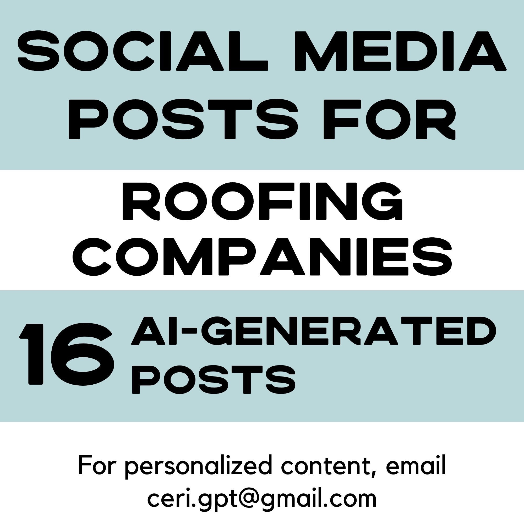 16 Top-tier Roofing Social Media Posts for Roofing Companies - Etsy