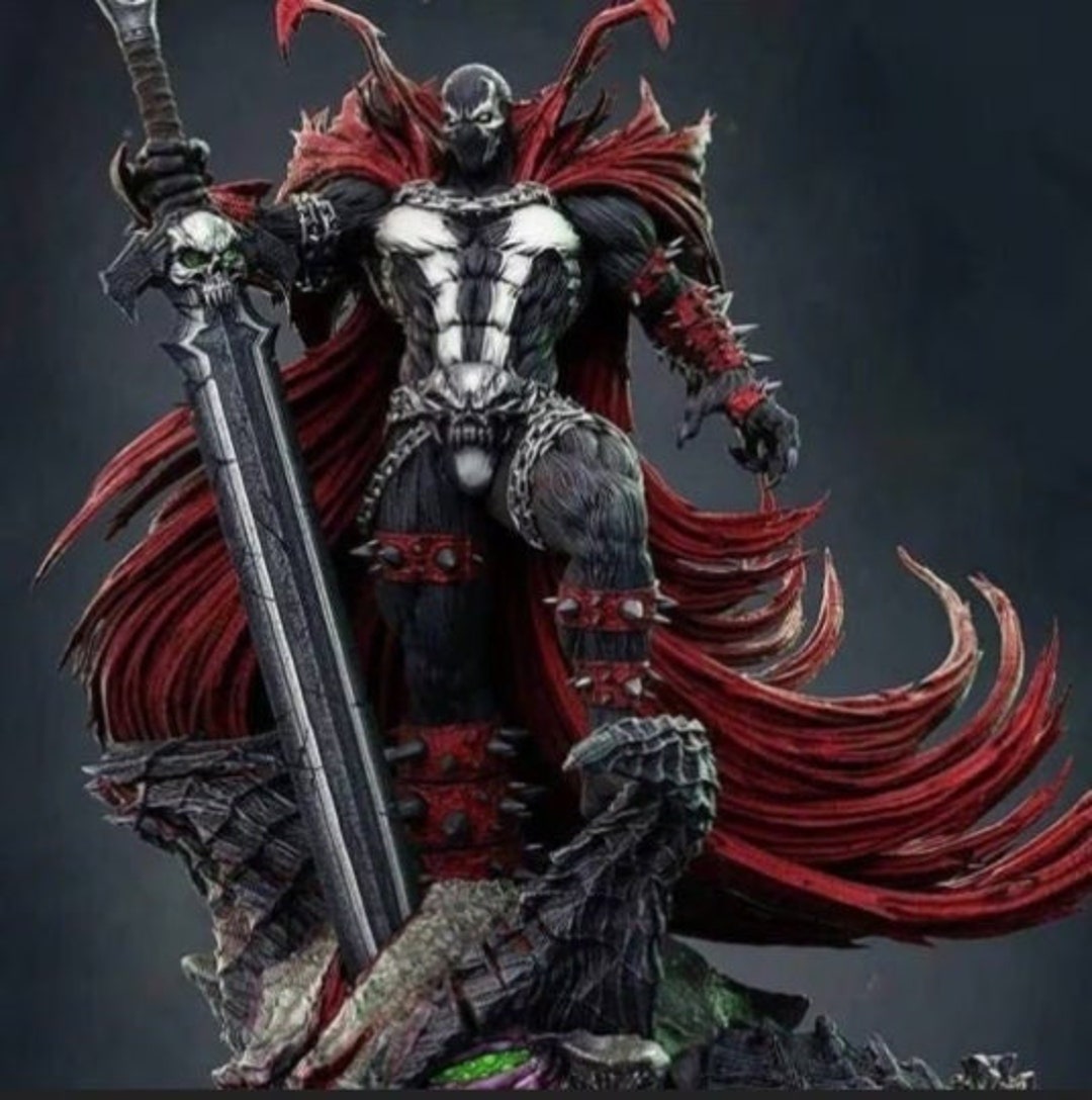 SPAWN Fanart Fanart Verschiedene Größen 3D Resin High - Etsy.de