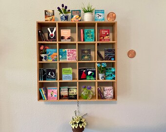 Mini Bookshelf: Custom - Etsy
