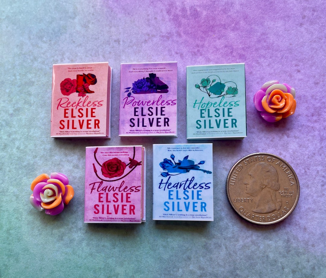 Chestnut Springs Series by Elsie Silver Mini Books, 5 Mini Books, Scale 1:12, Flawless ...