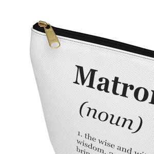 Matron of Honor Definition Accessory Pouch W T-bottom, Bridal Party ...