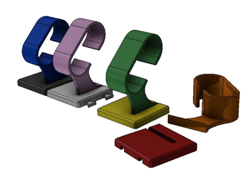 Modular Watch Stand 3D Printed - Etsy