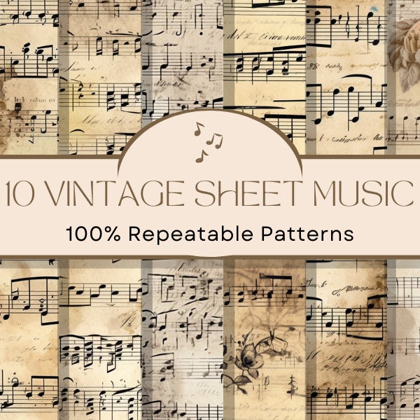 Sheet Music Art - Etsy