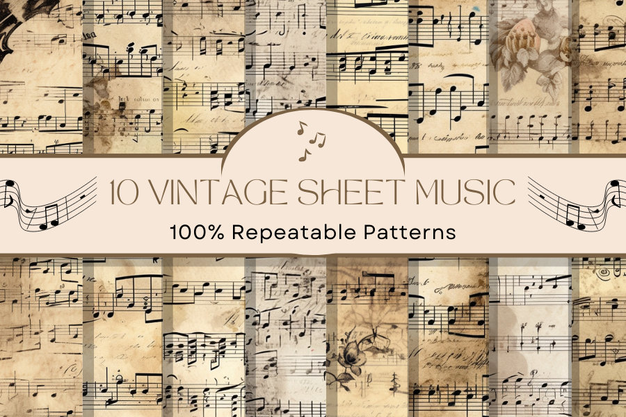 Sheet Music Pattern