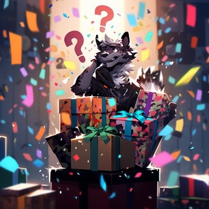 Mystery GIFT PACK Furry/fursona Adoptable Box: the Perfect Random Gift ...