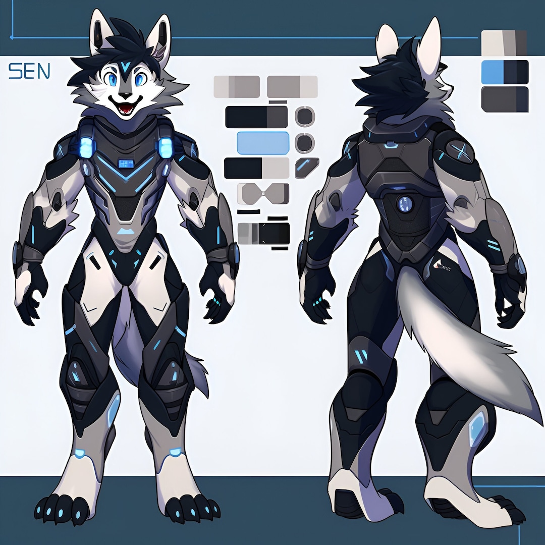 EXCLUSIVE Protogen Adopt: Daily UNIQUE Adoptable Fursona - 11th Sep ...