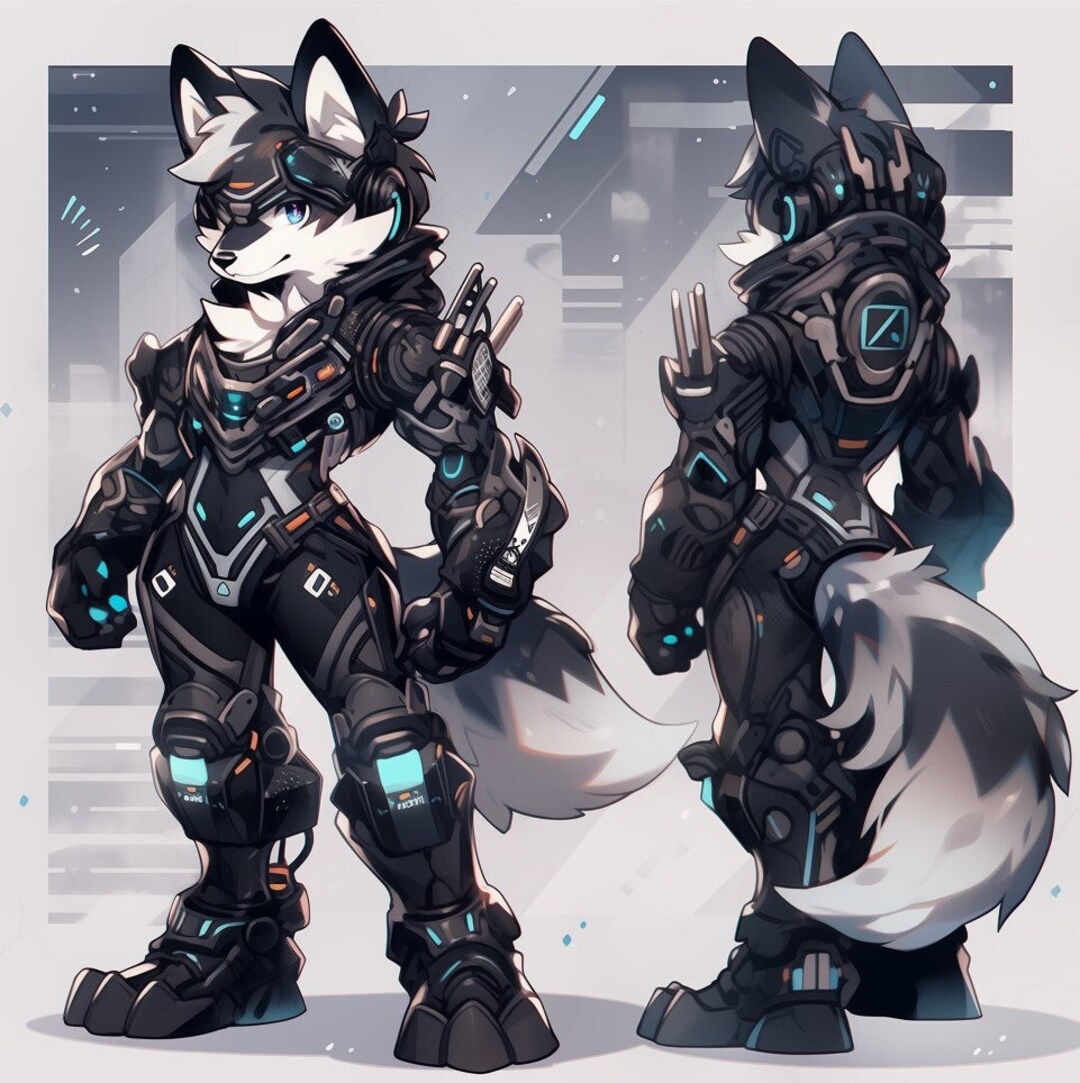 EXCLUSIVE 3-in-1 Protogen Adopt: Mark I, Mark II and Battle Armor ...