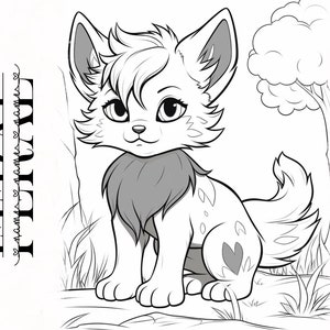 Tiny Feral Base Cute Furry Feline Template: Feline Fursona Furry Base ...
