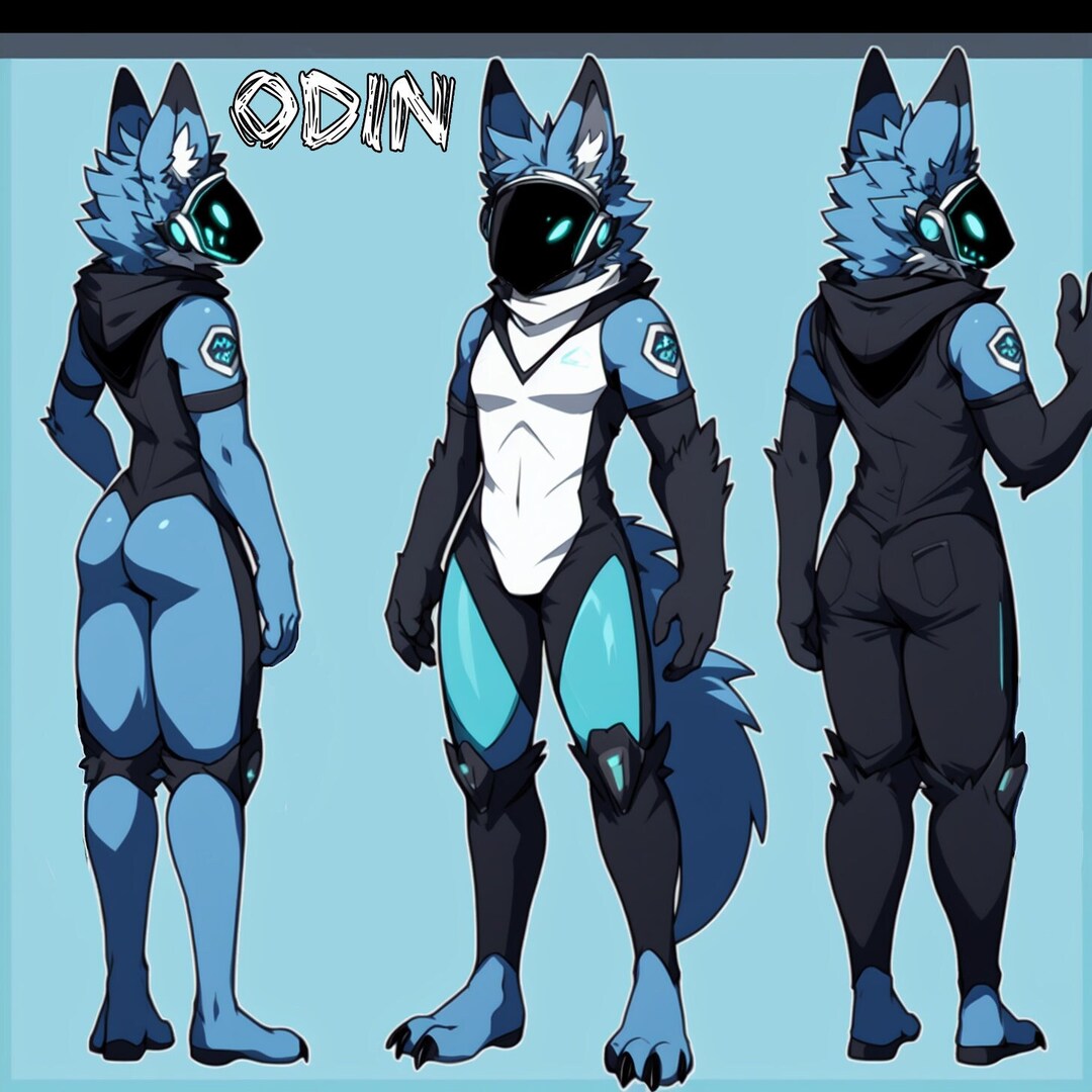 EXCLUSIVE Protogen Adopt: Daily UNIQUE Adoptable Fursona - 6th, Feb - Protogen Odin- Only 1 Will ...