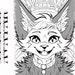 Feline Furry Base Cute Furry Feline Fursona Template Fennec Cat Lynx ...