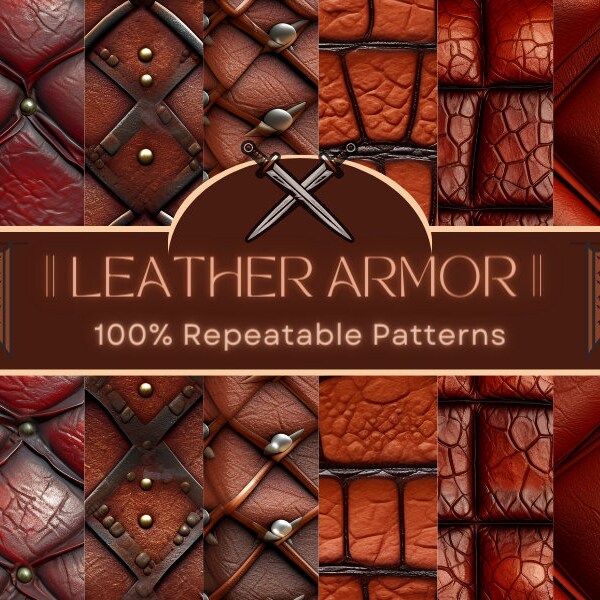 Leather Armor Pattern - Etsy