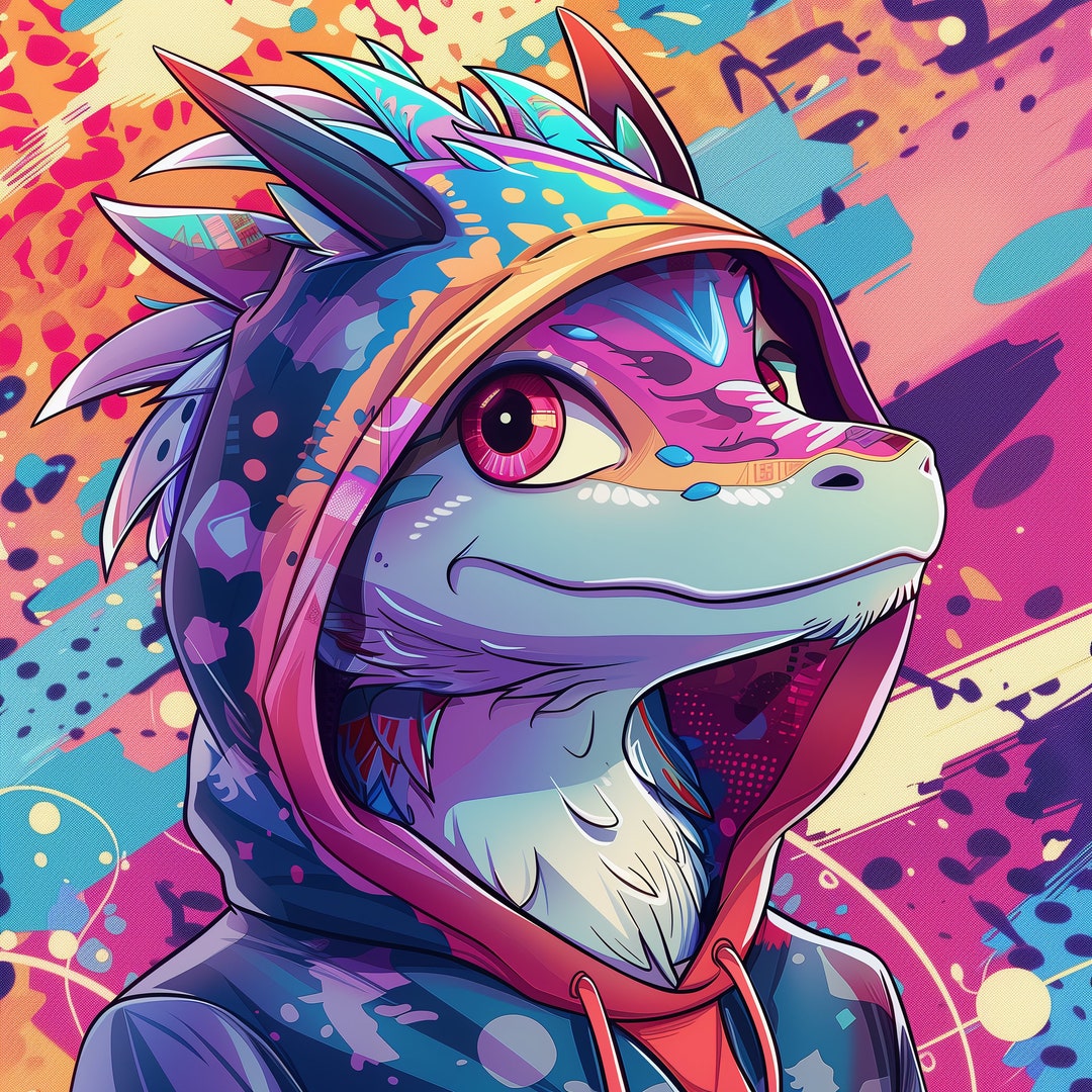 Custom Furry Art Commission - Personalized Profile Picture Icon Fursona ...