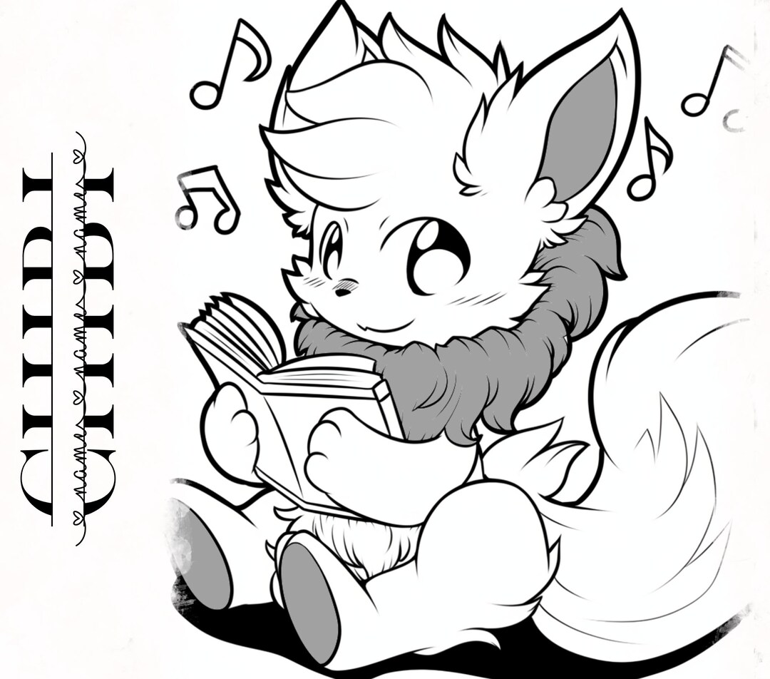 Chibi Furry Base Cute Furry Chibi Fursona Template Fursona Furry Base Adopt White Color Coded