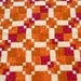Vibrant Orange and Pink Quilt - Etsy