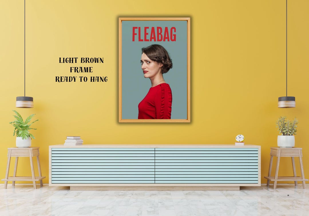 Fleabag TV Show Canvas Poster, Abstract Art Print, Home Wall Decor ...