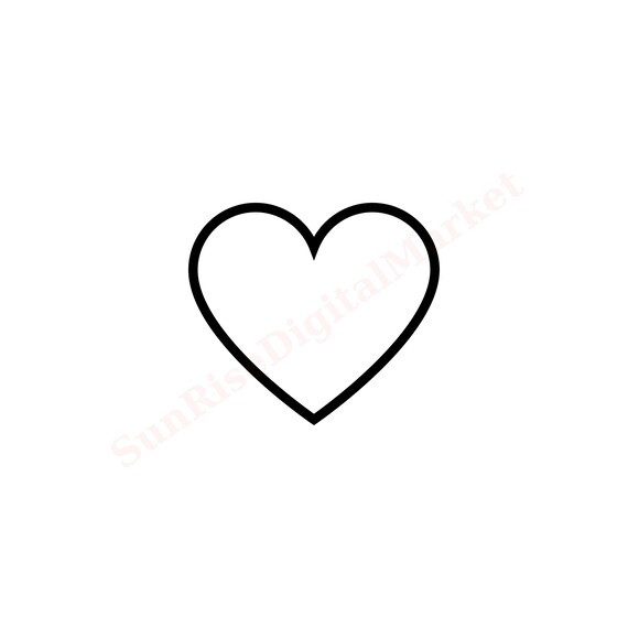 Simple Heart Outline
