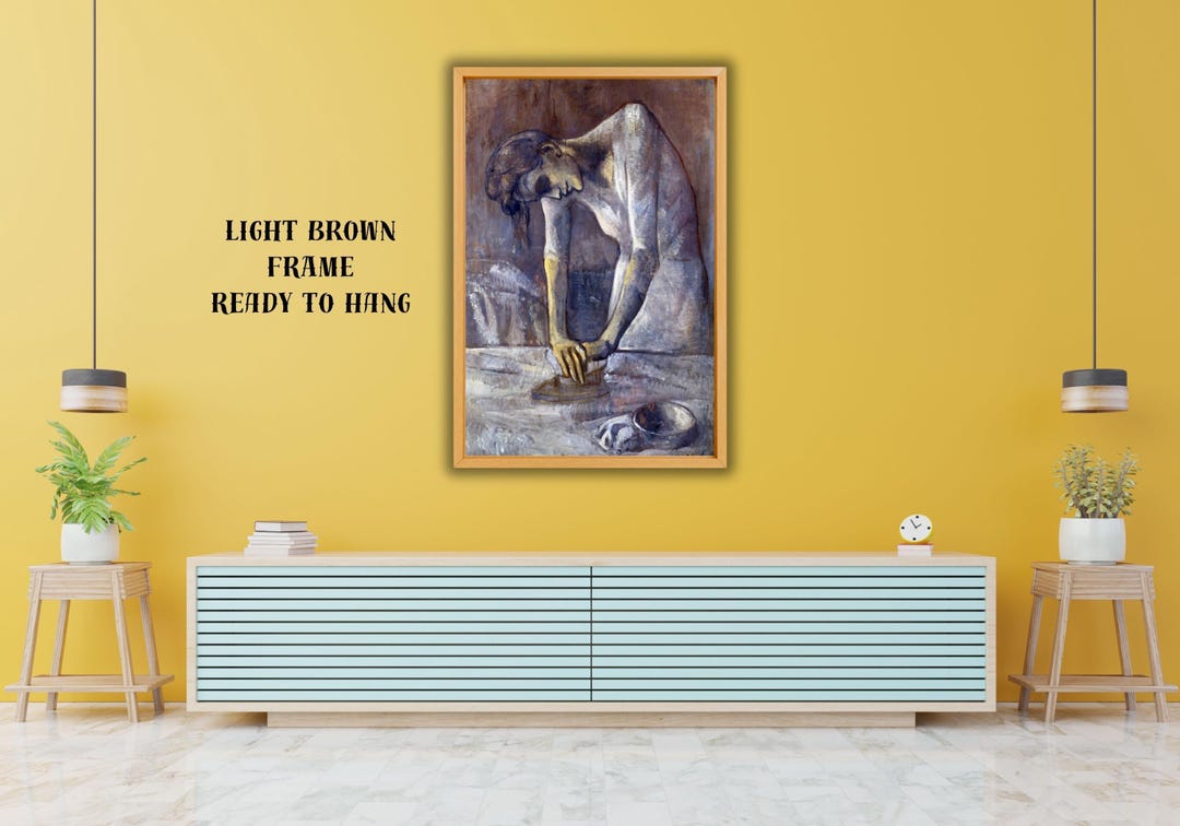 Picasso Woman Ironing Print: La Repasseuse Fine Art Reproduction - Etsy