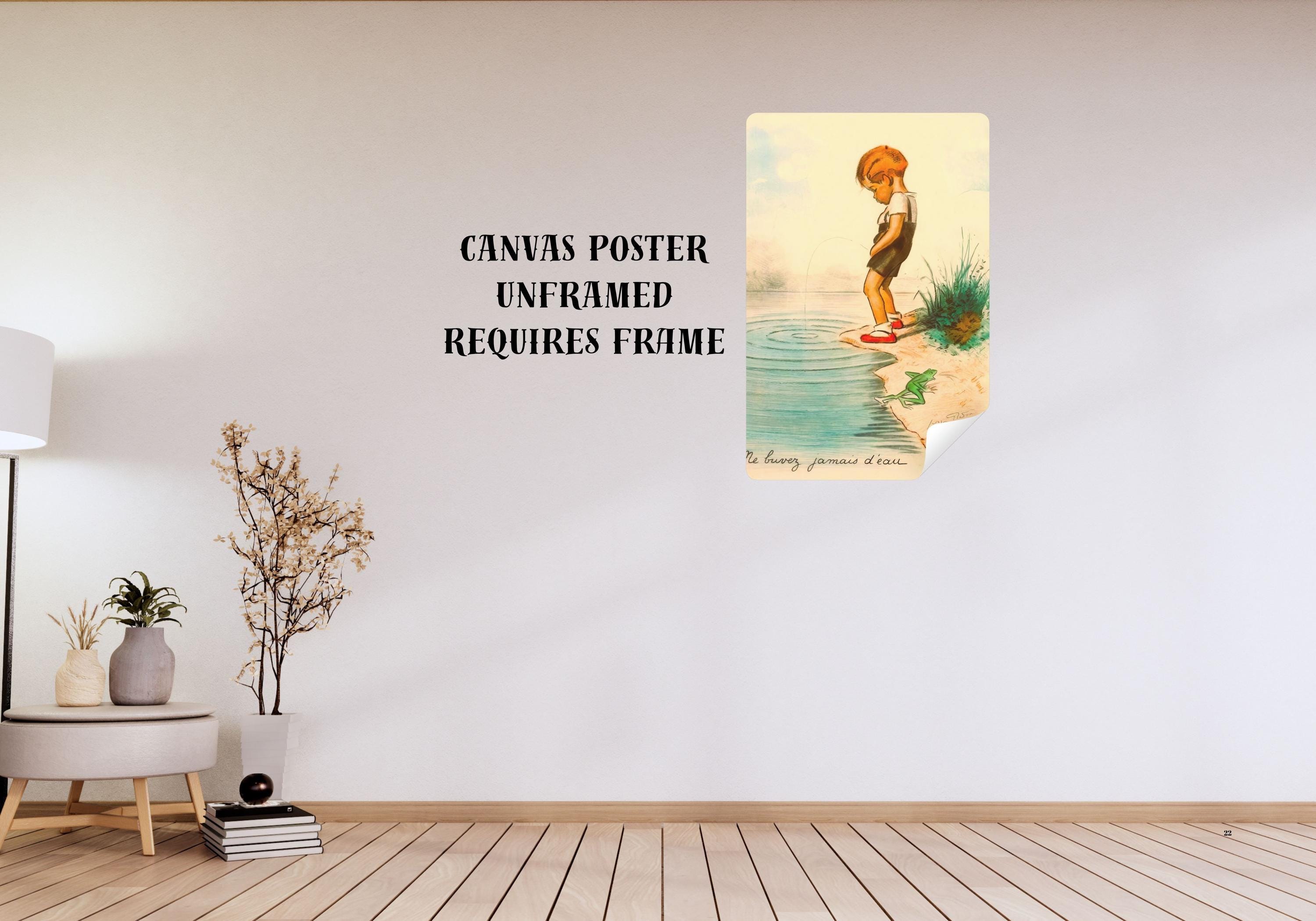 Georges Redon: Boy Peeing in Lake, Vintage Art Print - Etsy