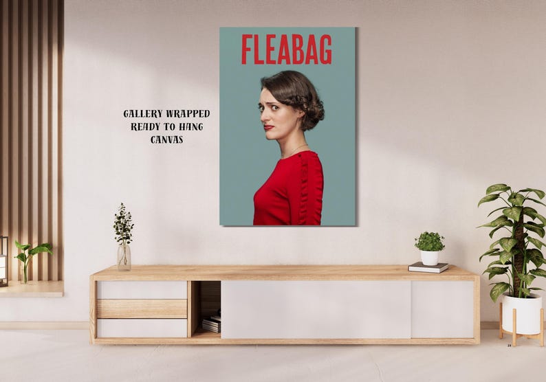 Fleabag TV Show Canvas Poster, Abstract Art Print, Home Wall Decor ...