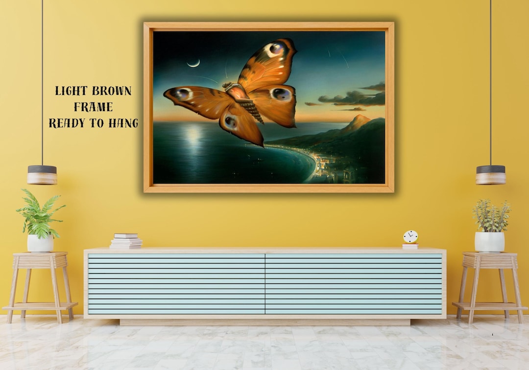 Vladimir Kush Butterfly Canvas Paintings, Vladimir Kush Canvas Poster ...