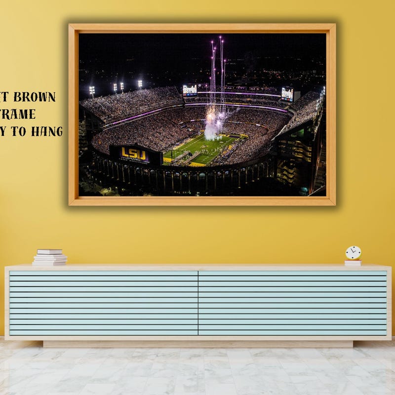 Lsu Game Room Decor - Etsy