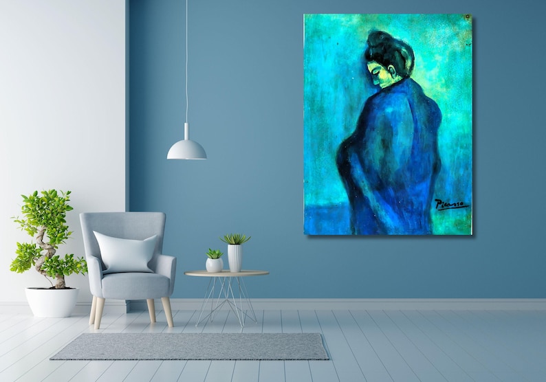Pablo Picasso Blue Period Giclee Print Reproduction Painting,blue ...