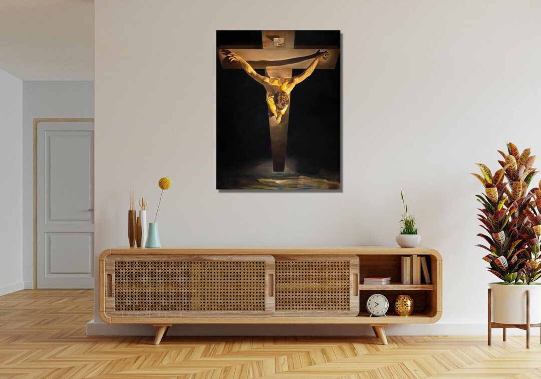 Christ of St John of the Cross by Salvador Dali Ready to Hang Canvas ...