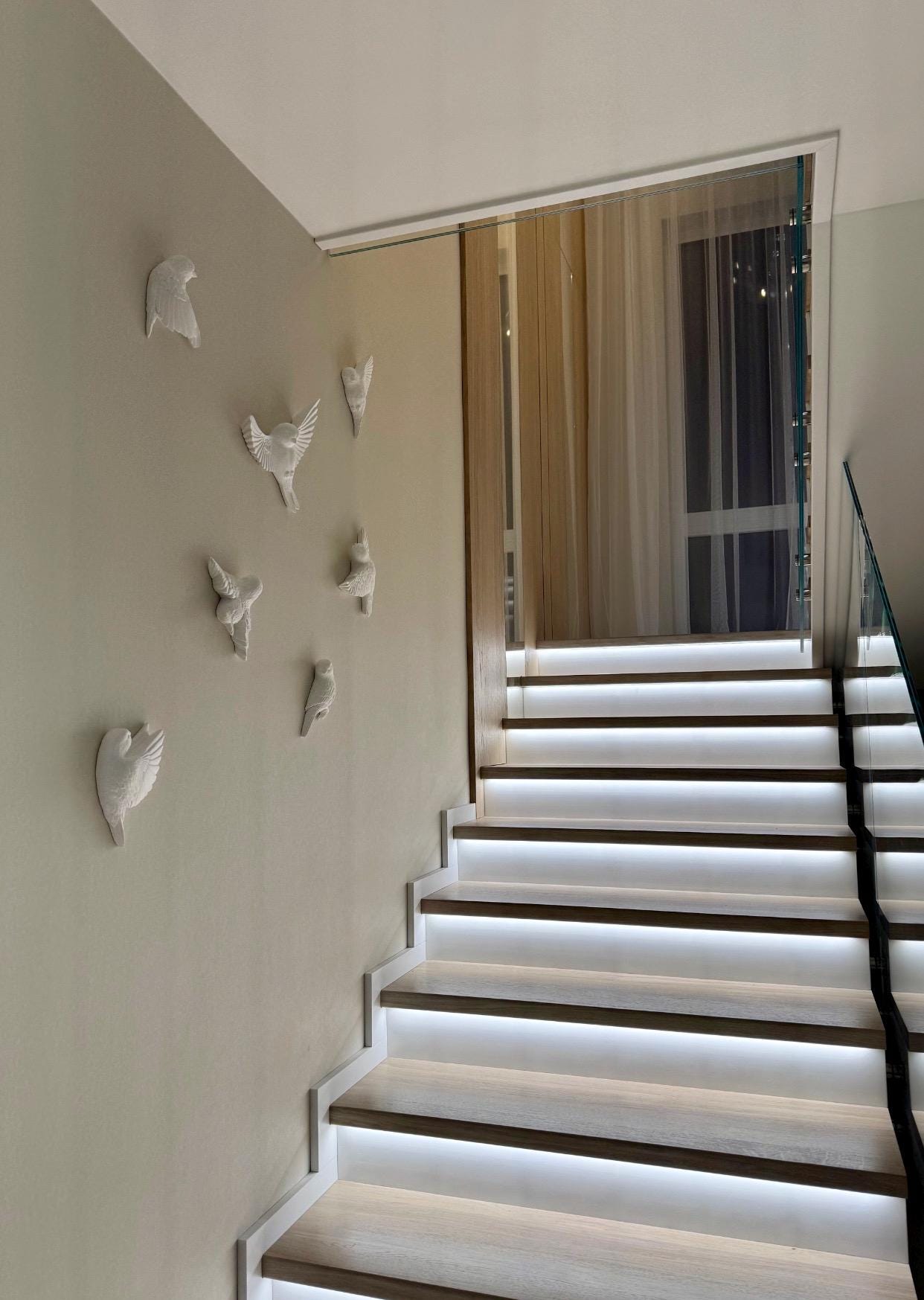 Flying Birds Sparrow Set of 7 Pc | Wall Decor Birds, Sparrows, Birds ...