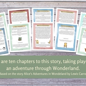 Alice in Wonderland Escape Room - Printable Party Game for Kids ...