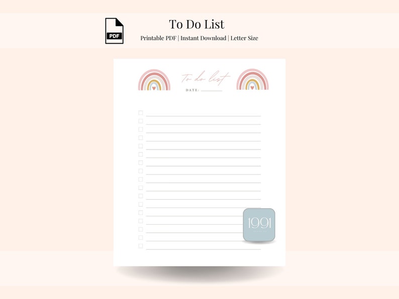 To Do List Printable Elegant to Do List Productivity Tracker ...