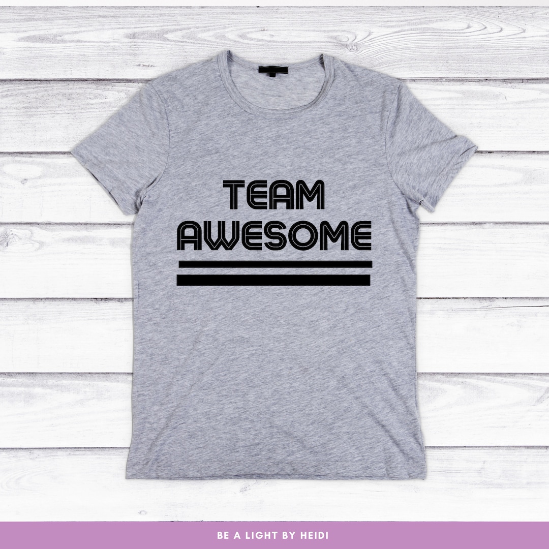 Team Awesome - SVG & PNG Digital Download Files - Etsy