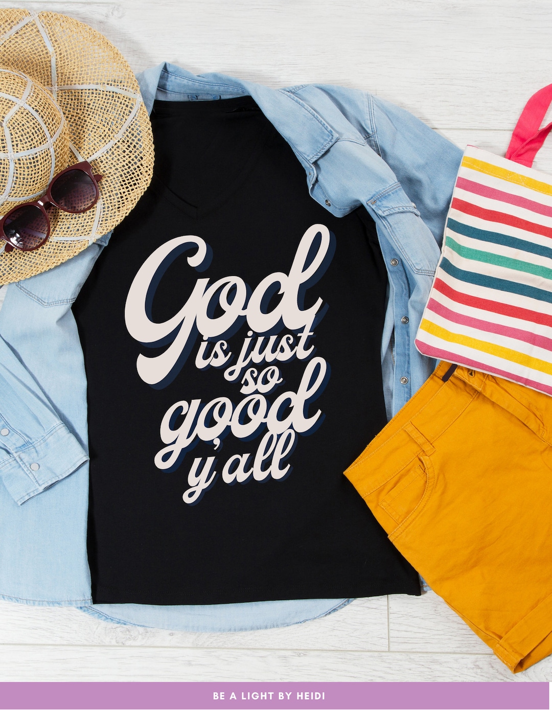 God is Just so Good Y'all - PNG & SVG Digital File Download - Etsy