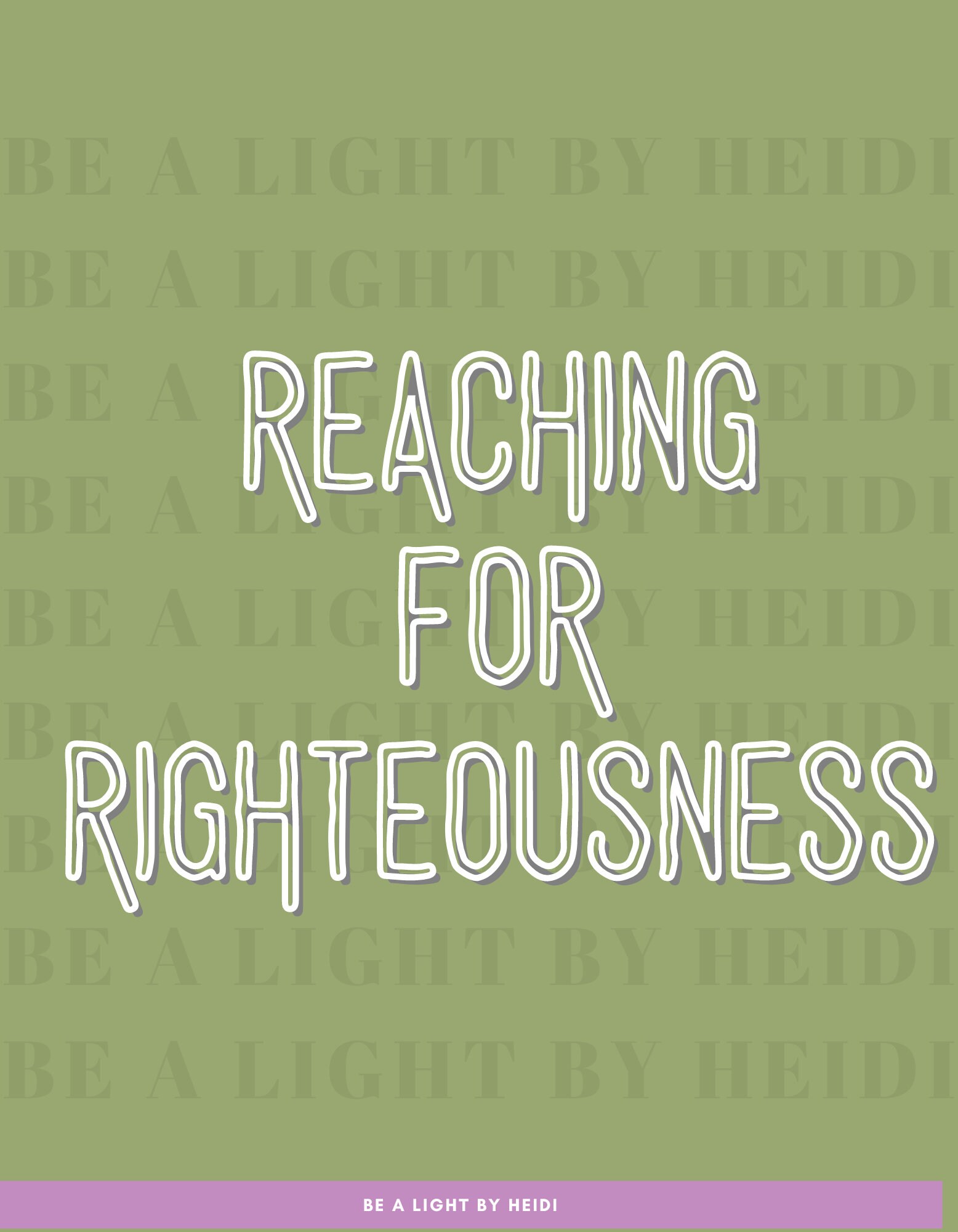 Reaching for Righteousness -- PNG & SVG Digital File Instant Download ...
