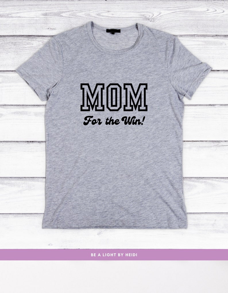 Mom for the Win! SVG & PNG Instant Digital File Download - Etsy