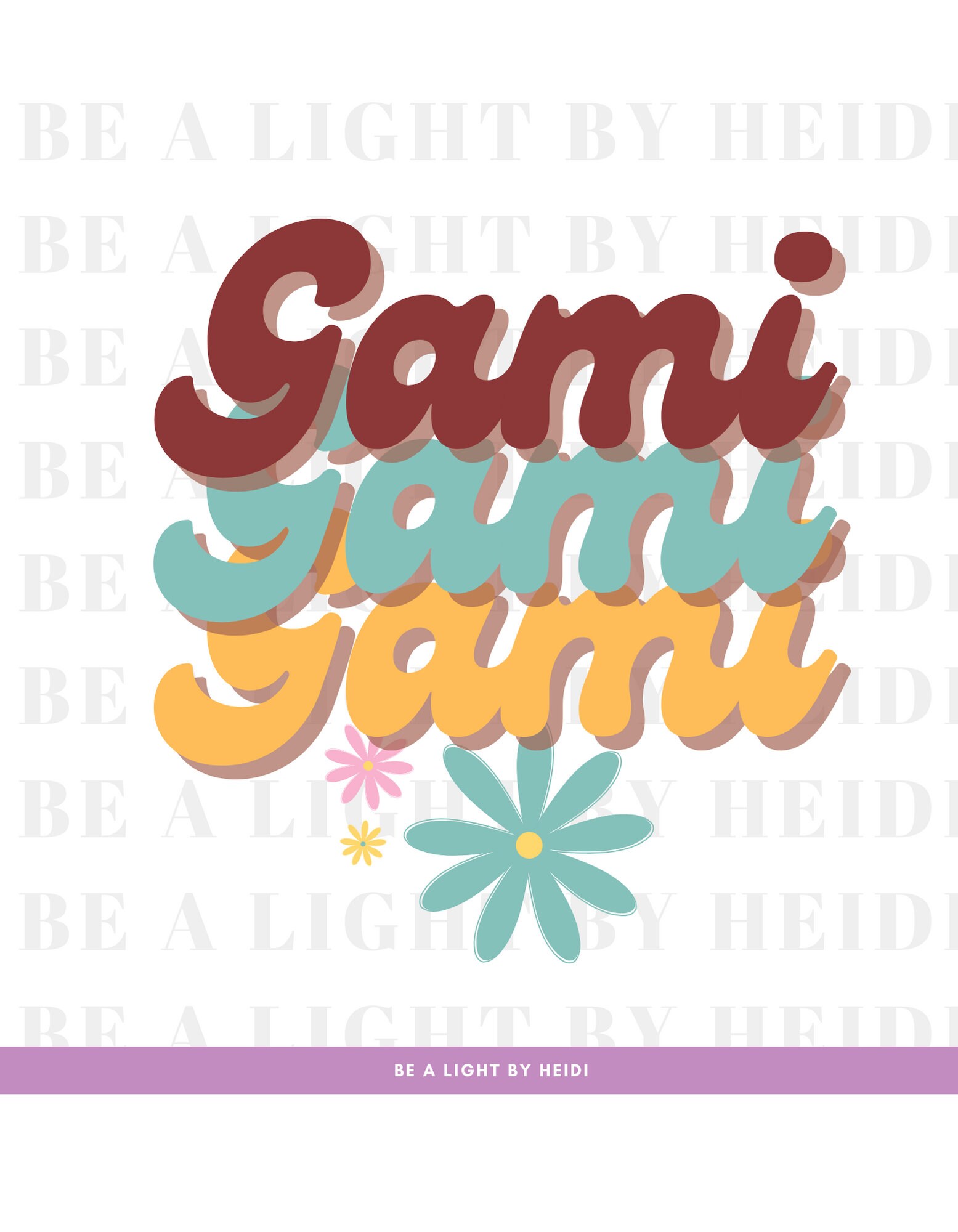 Gami - Retro Style PNG & SVG Digital File Download - Etsy