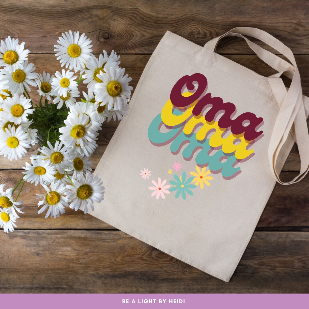 Oma - Retro Style SVG & PNG Digital File Download - Etsy