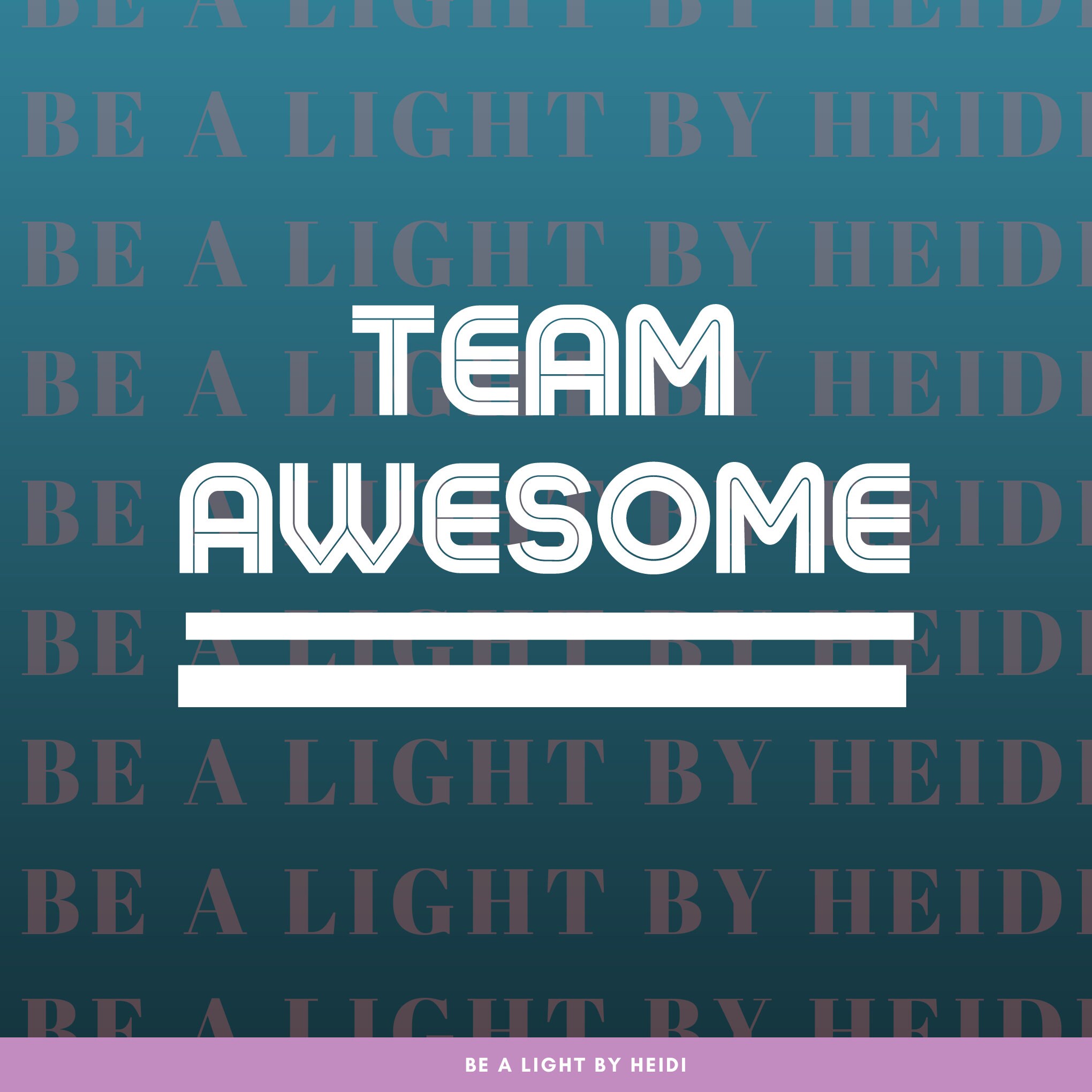 Team Awesome SVG & PNG Digital File Download in White - Etsy
