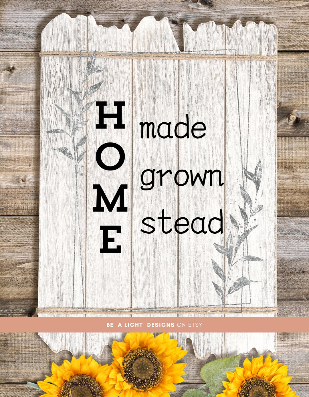 Home Made Grown Stead - SVG & PNG Digital File Instant Download - Etsy