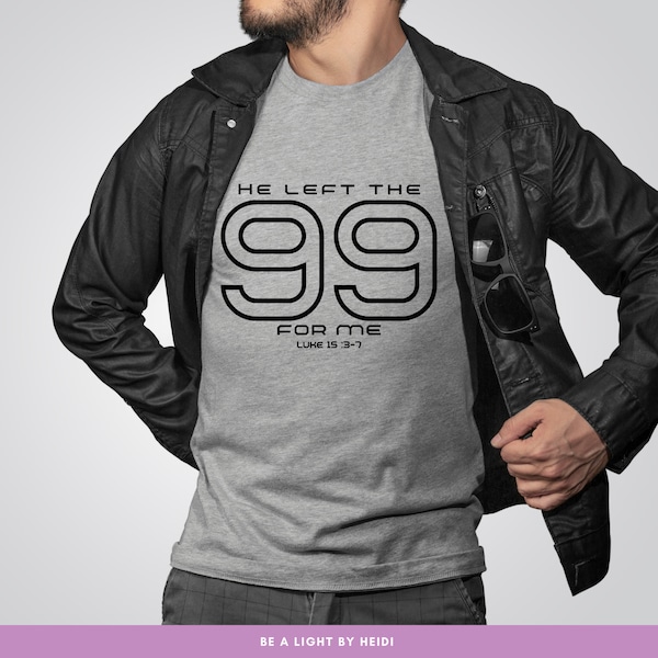 He Left the 99 Shirt - Etsy