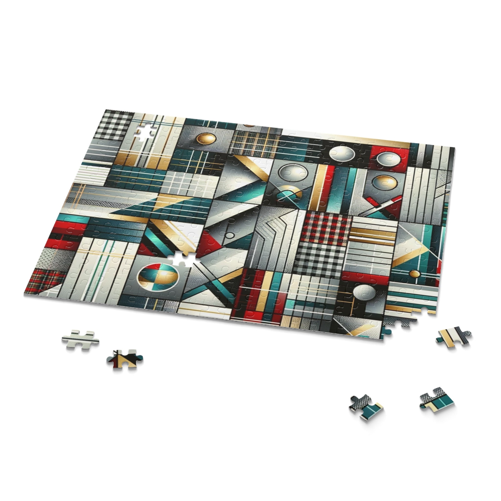 Geometric Mastery Jigsaw Puzzle - Available in 120, 252, 500 Pieces ...