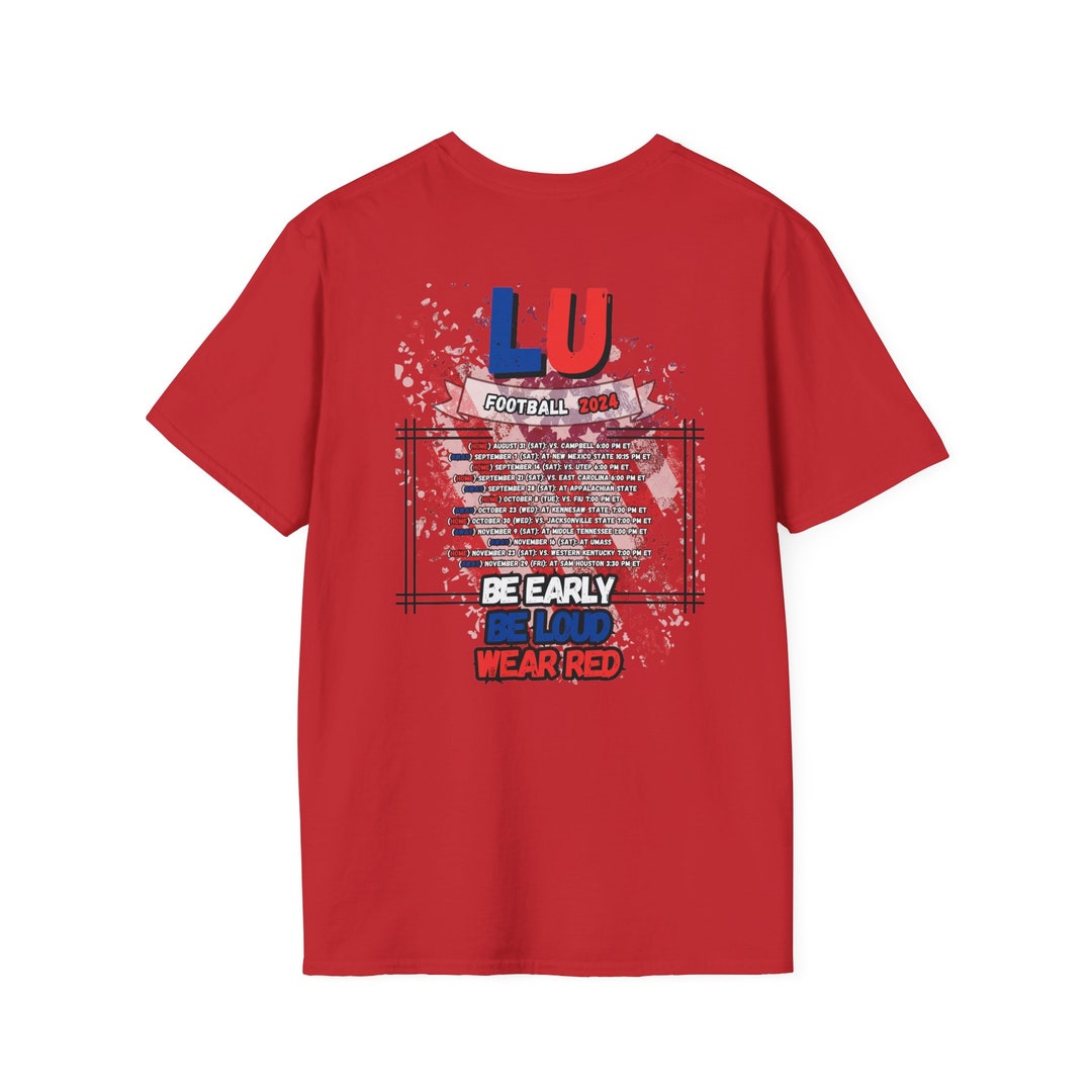 Liberty Flames Football Schedule T-shirt - Etsy