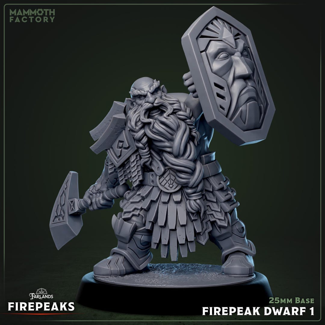 Firepeak Dwarves - Firepeaks - Dungeons and Dragons - RPG Tabletop ...