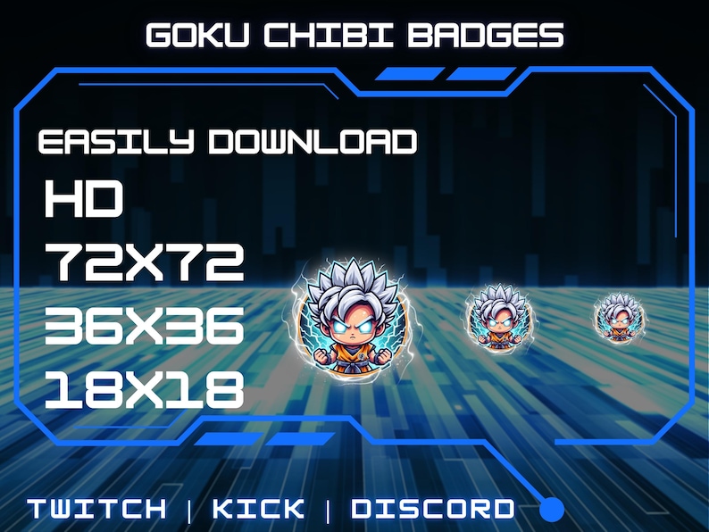 8 Chibi Sub Badges Twitch / Youtube / Discord / Bits Badges / Twitch ...