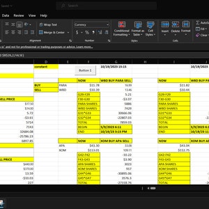 Pairs Trading Strategy... an Excel Program - Etsy