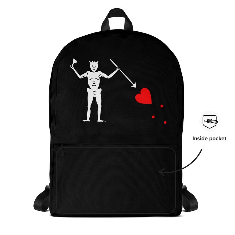 Blackbeards Jolly Roger Backpack - Etsy