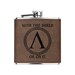 Spartan With Your Shield or on It Flask - Etsy
