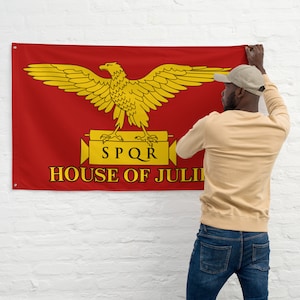 Roman Empire House of Julii Flag - Etsy