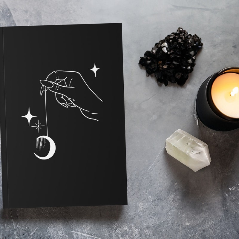 Moon Notebook - Etsy UK